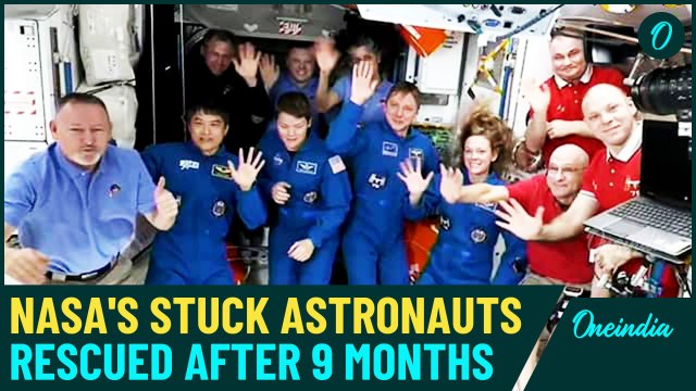NASA’s Stuck Astronauts’ Rescue! SpaceX Crew-10 Docks at ISS to ...