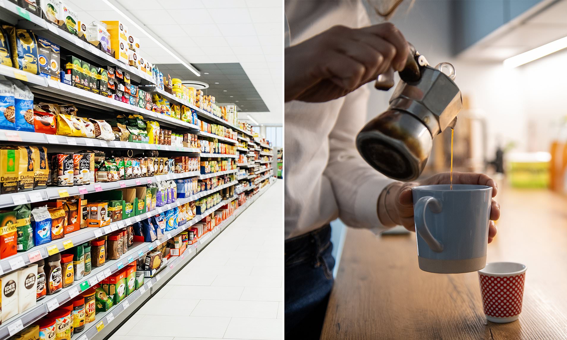 Coffee creamer is recalled in 30 states after drinkers 'felt sick'