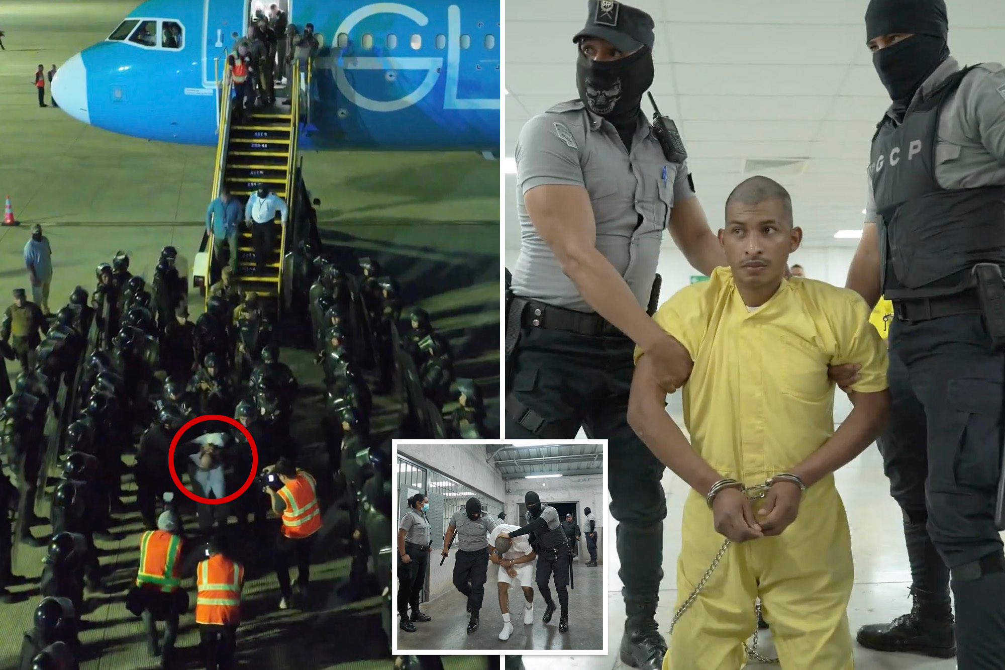 First 250+ migrant gang members from US arrive in El Salvador — where ...