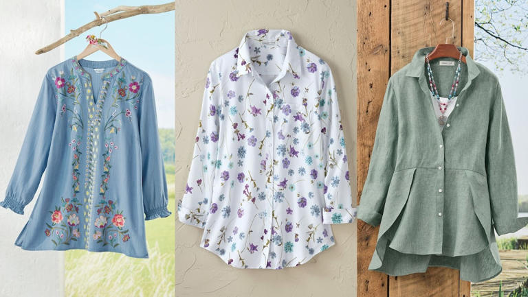 Breezy and Beautiful Tunic Tops for Spring That Are Flattering for All!