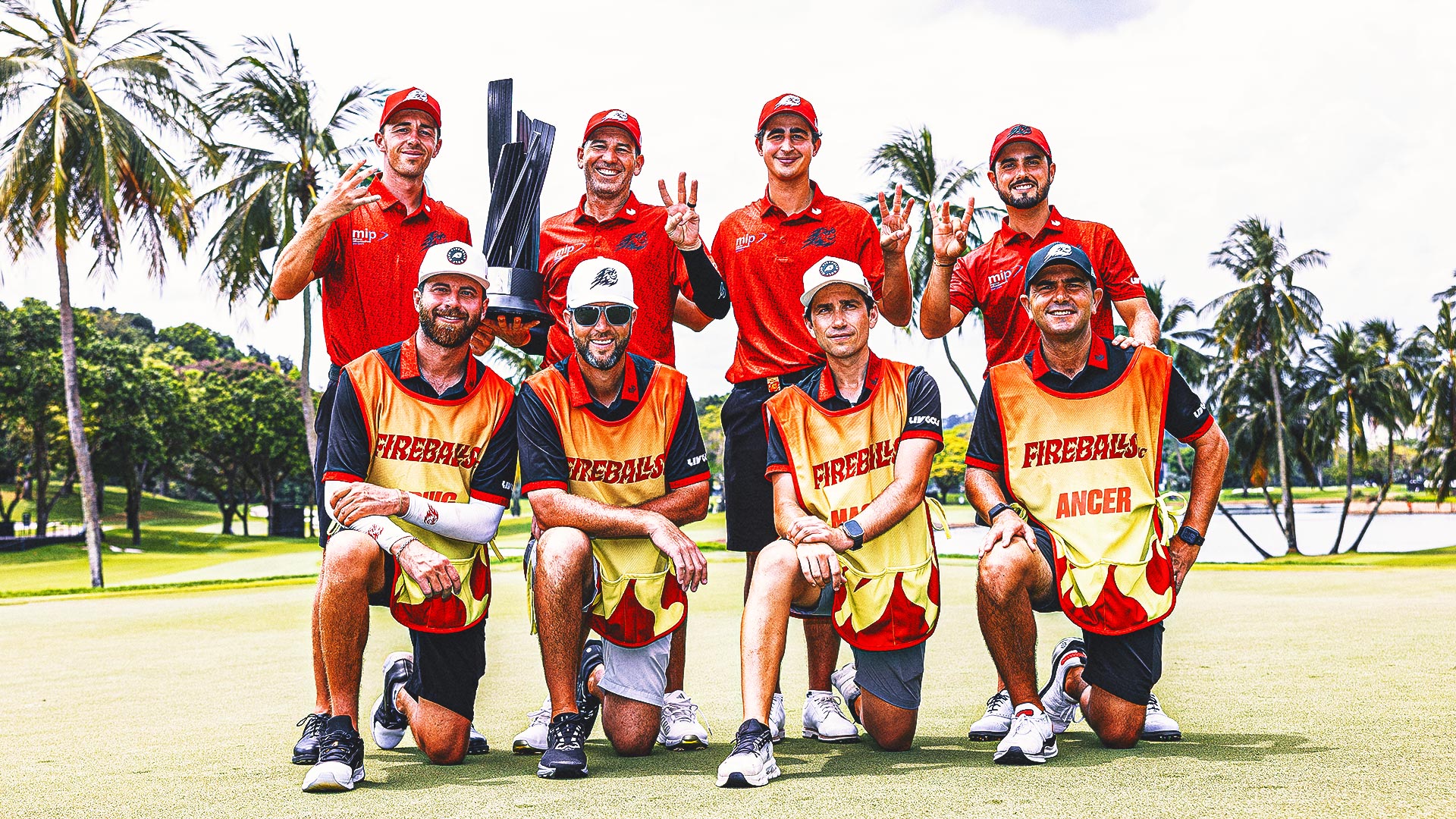 Fireballs GC wins LIV Golf Singapore, secures third straight team title