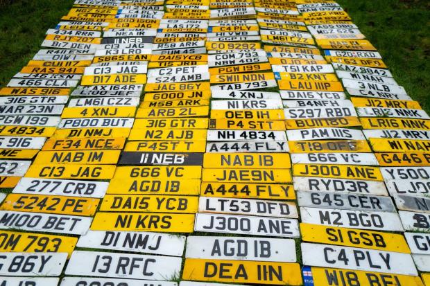 DVLA earnt £1 BILLION selling license plates in past five years, new ...