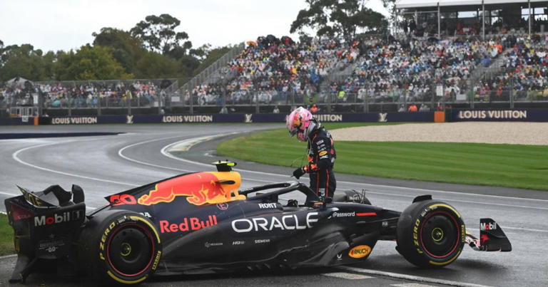 Liam Lawson’s ‘roll the dice’ gamble that ended in Red Bull debut crash