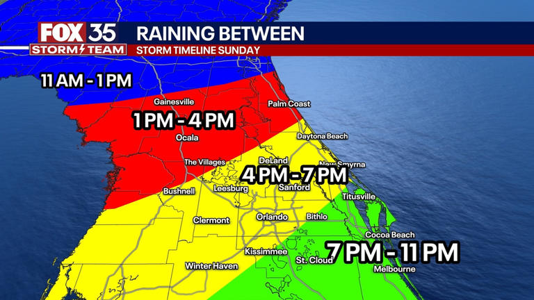Florida severe weather threat: Timeline, forecast, live weather maps