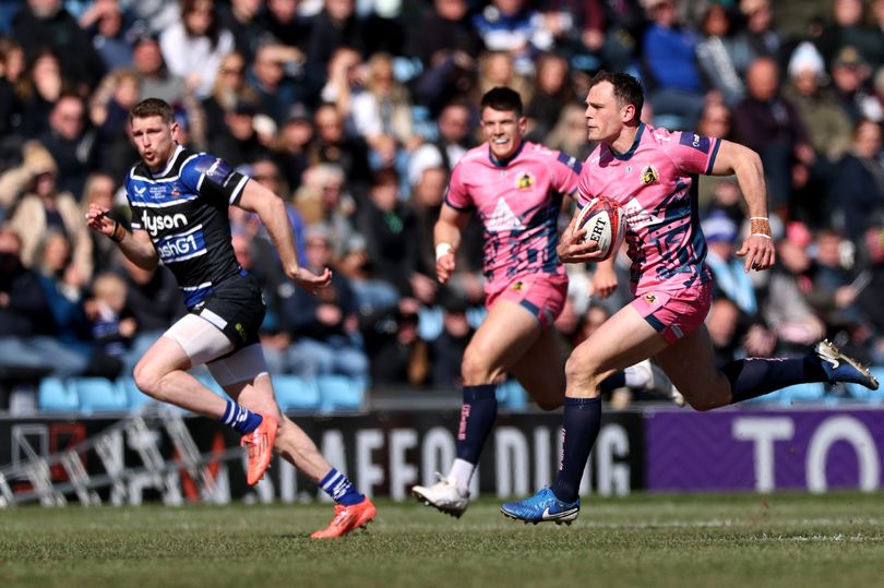 Exeter Chiefs crumble as Bath Rugby power to Premiership Rugby Cup ...