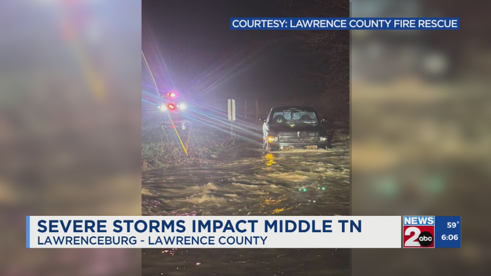 Severe storms impact Middle TN Saturday