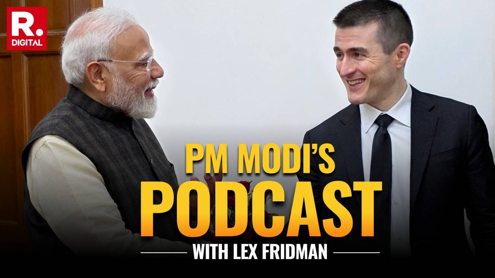 PM Narendra Modi's Much-Awaited Podcast With Lex Fridman LIVE