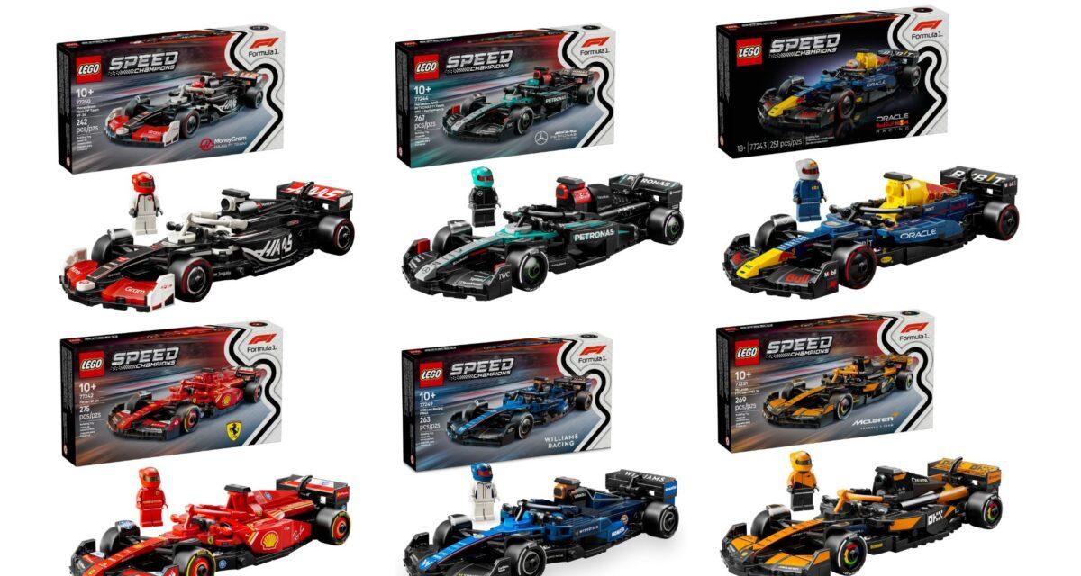 Voici les 9 nouveaux sets LEGO Formule 1 disponibles depuis le 1er mars ...