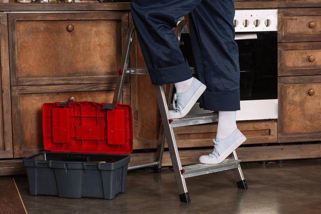 How to Finally Clean the Gap Between Your Kitchen Cabinets and the ...