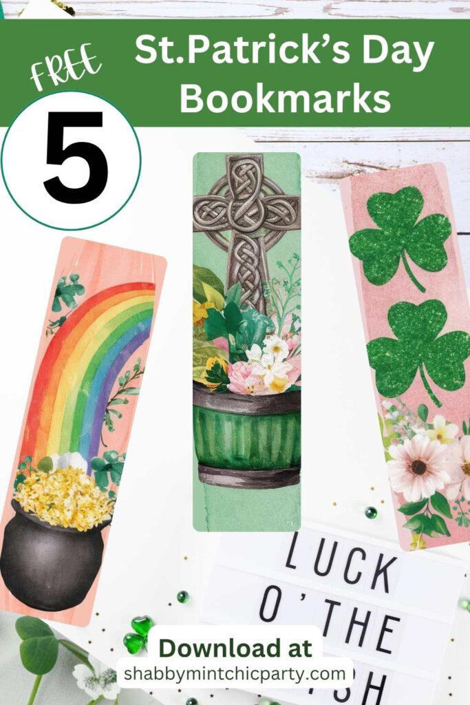 Celebrate St. Patrick’s Day with These Free Printable Bookmarks
