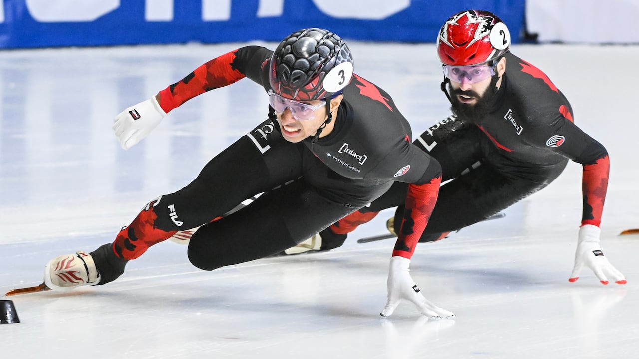 Steven Dubois and William Dandjinou photo finish the 1,000m to take ...