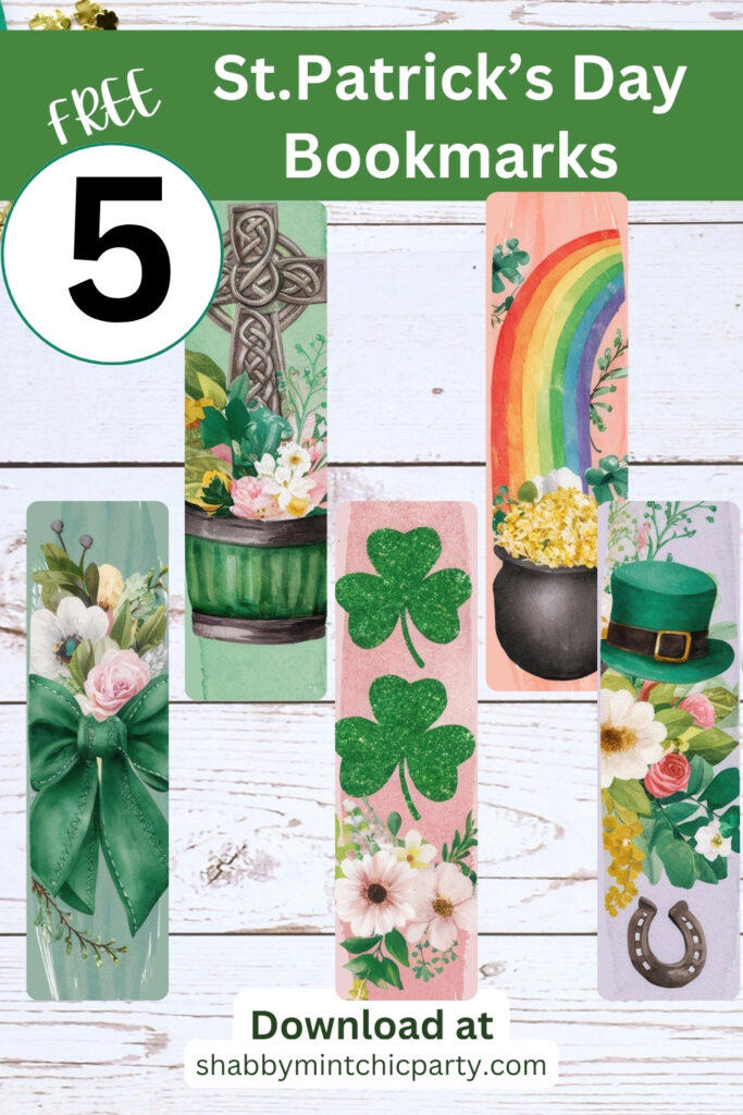 Celebrate St. Patrick’s Day with These Free Printable Bookmarks