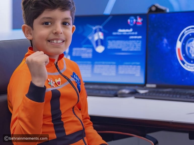Young Space Enthusiast Witnesses Historic Satellite Launch