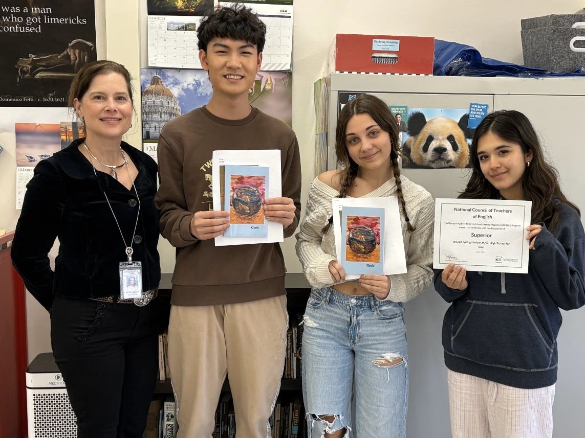 Cold Spring Harbor Jr./Sr. HS Art And Literary Magazine Recognized