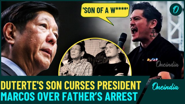 Sebastian Duterte Explodes in Fury, Curses Marcos Over Father’s ICC ...