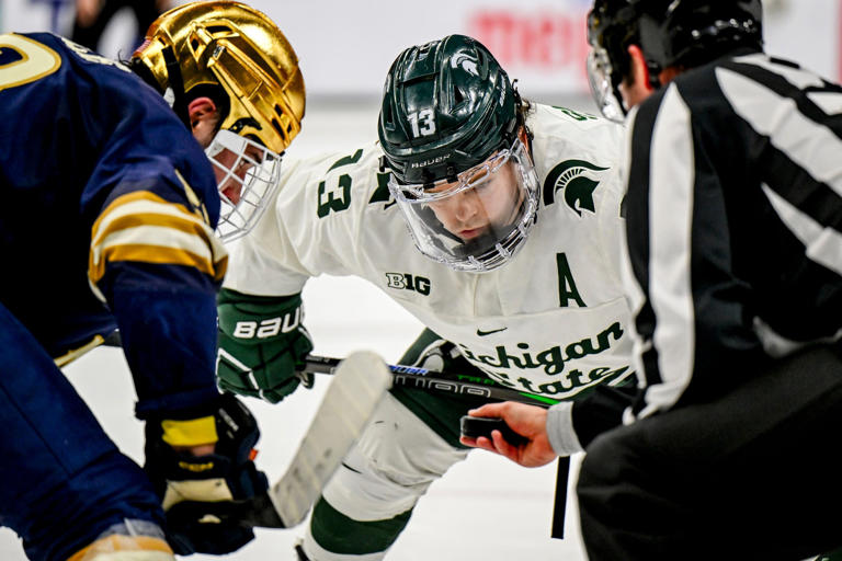 How to watch Michigan State hockey vs. Notre Dame on Friday