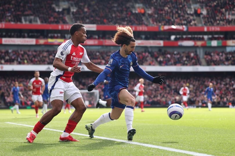 Why Arsenal did not get a penalty for Marc Cucurella handball during ...