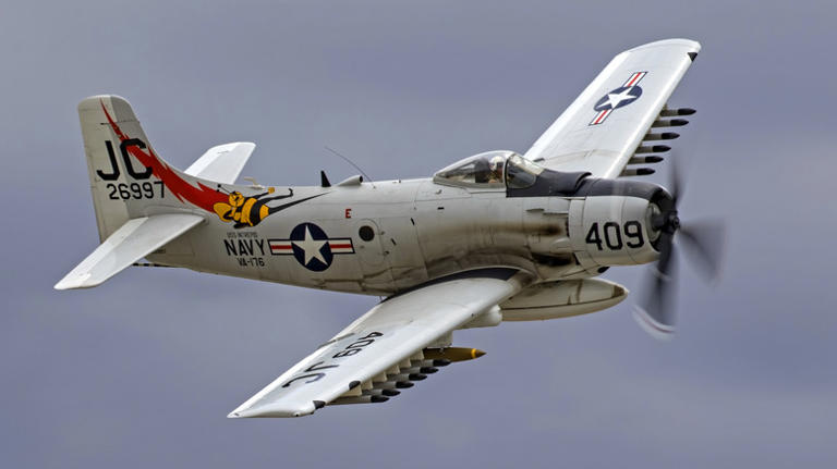 Skyraider Returns: Why The US Has Resurrected The Vietnam-Era Combat ...