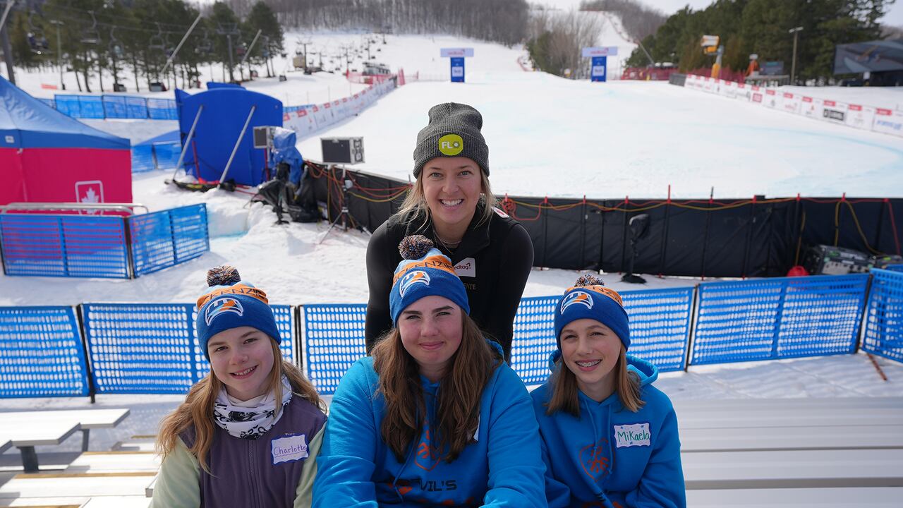 Canadian ski cross racing star Hannah Schmidt answers questions from ...