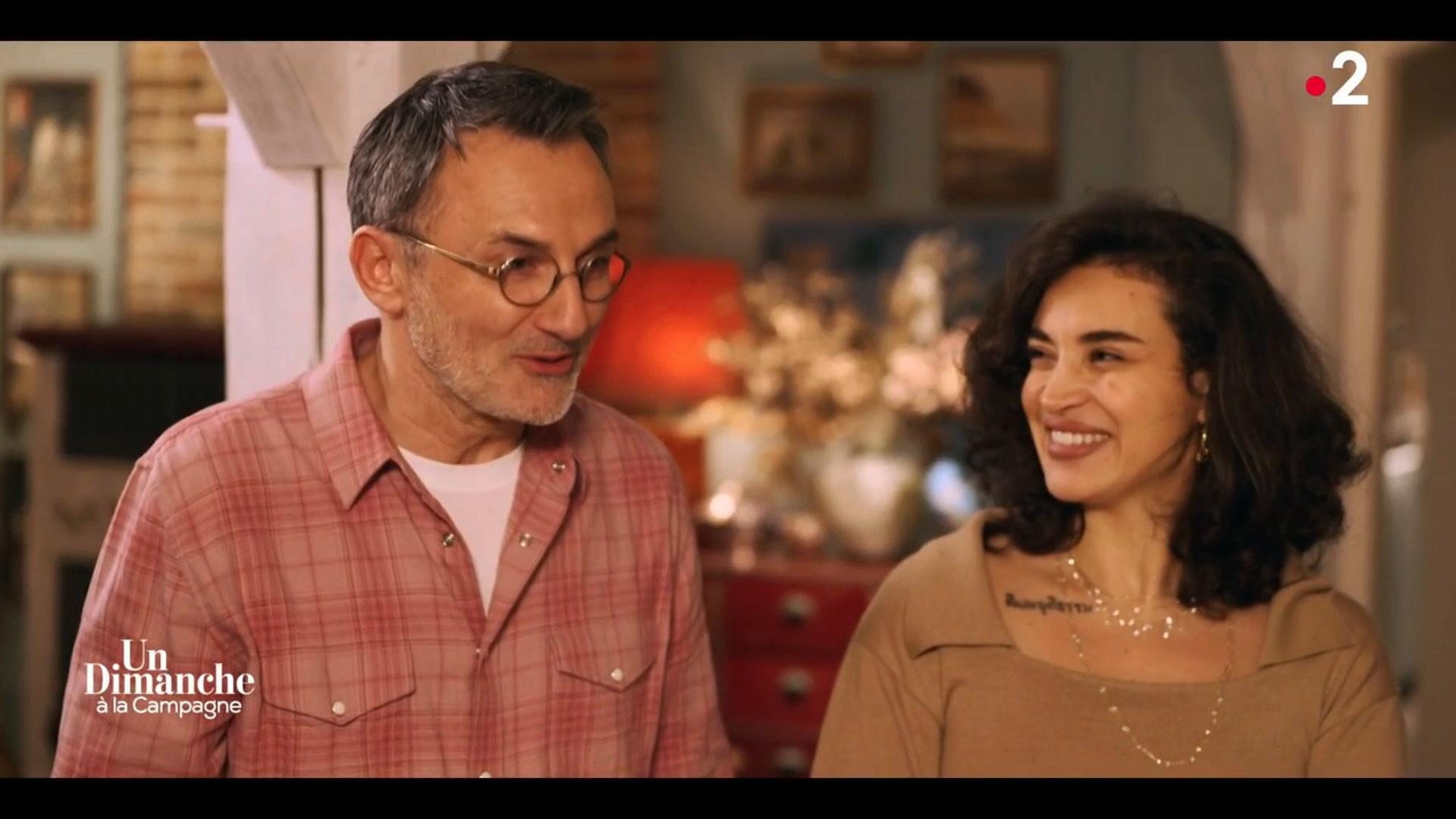 Natasha St-Pier réunie avec son compagnon Vincent Bidal dans Un dimanche à la campagne : un beau ...
