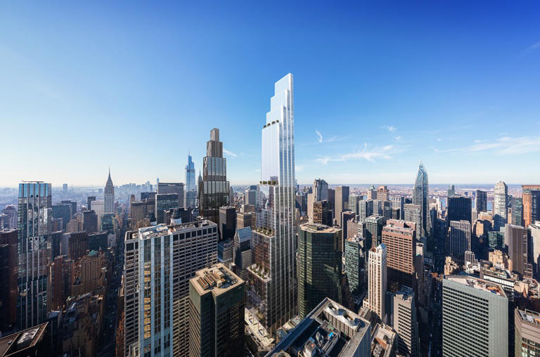 Park Avenue supertall tower anchored by Ken Griffin’s Citadel begins ...