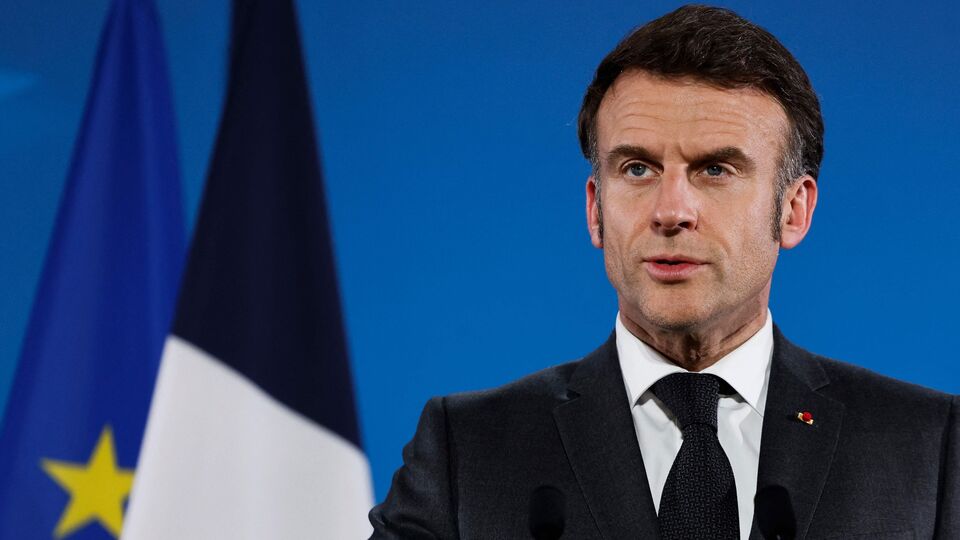 French president Macron pushes European nations to reject American ...