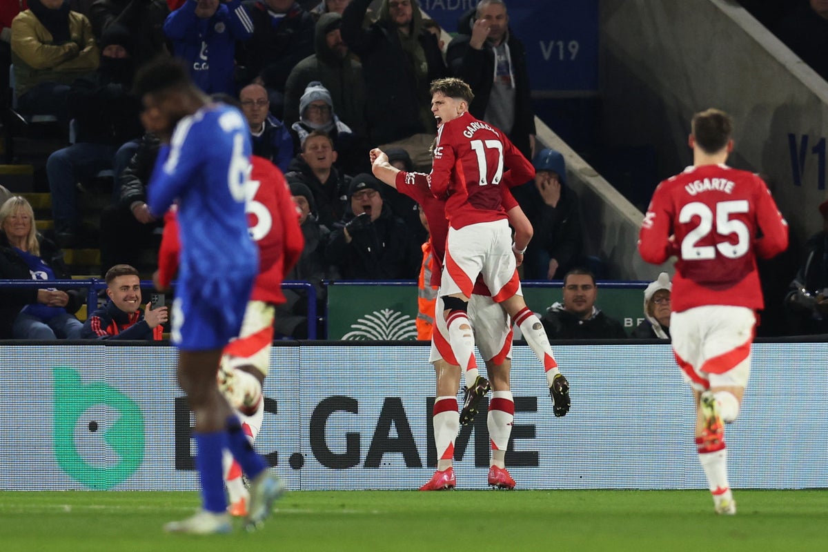 Leicester vs Man Utd LIVE: Premier League latest score and updates as ...