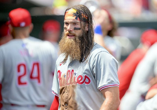 Brandon Marsh Hits Three-Run Shot On Saturday