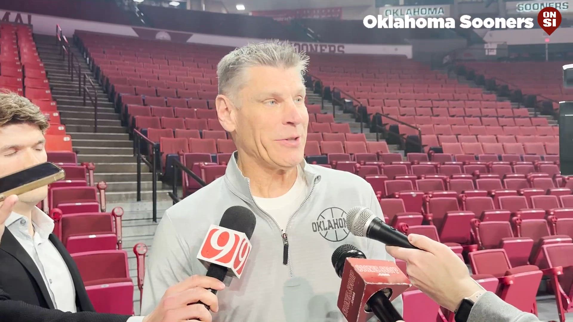 WATCH: Oklahoma Coach Porter Moser Reacts to Making the NCAA Tournament