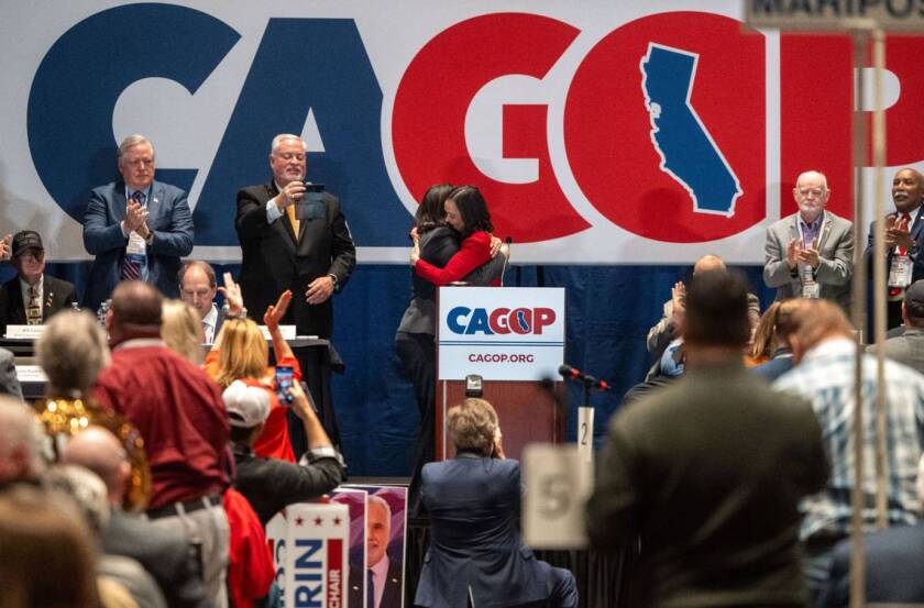Trump and recent gains give the California Republican Party hope
