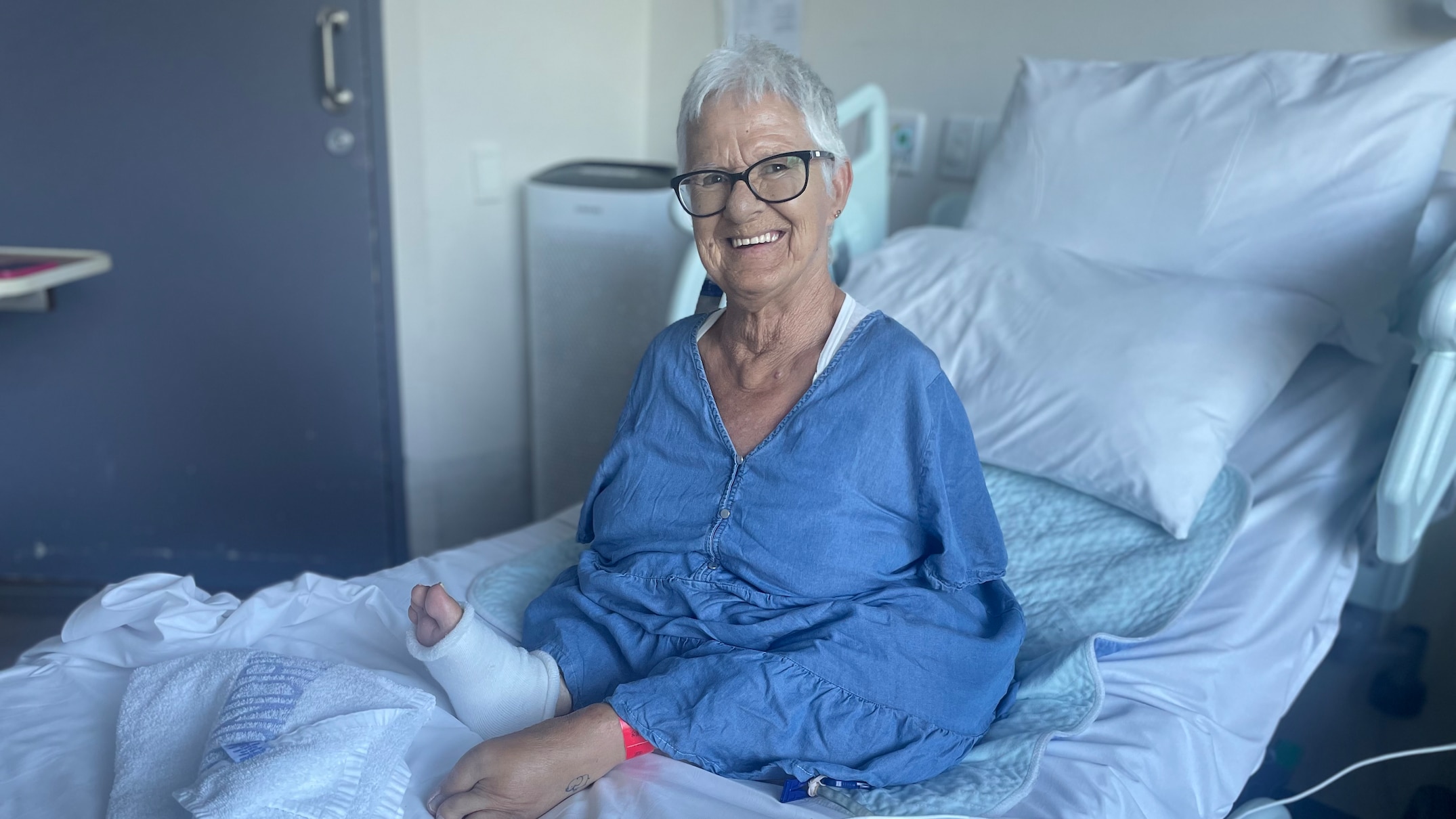 Born with phocomelia, Deb Gray rode motorbikes and travelled the world