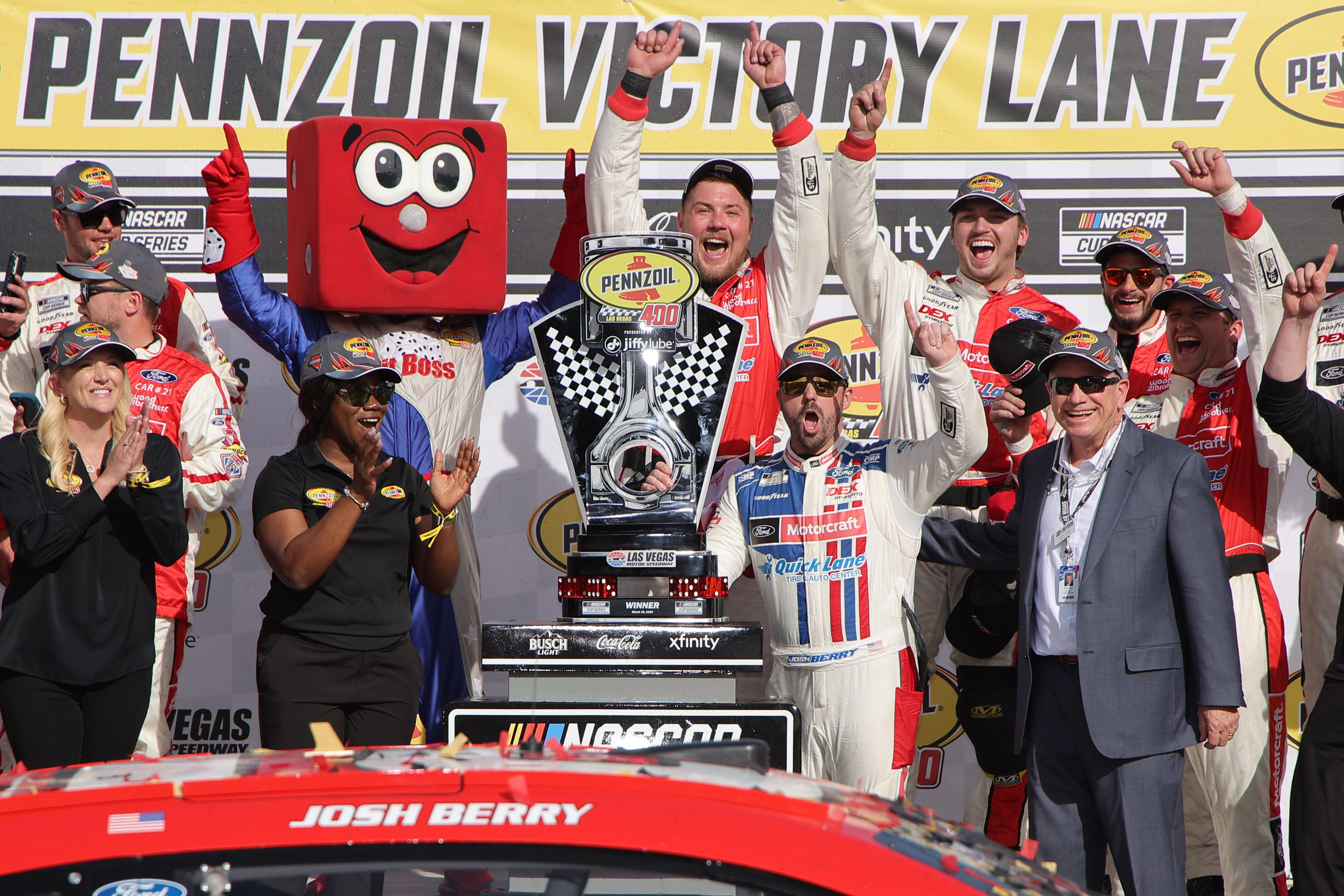Who won NASCAR Las Vegas race? Winner is Josh Berry, plus full results