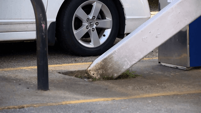Eldridge Tire faces extensive damage as storm tears overhang from ...