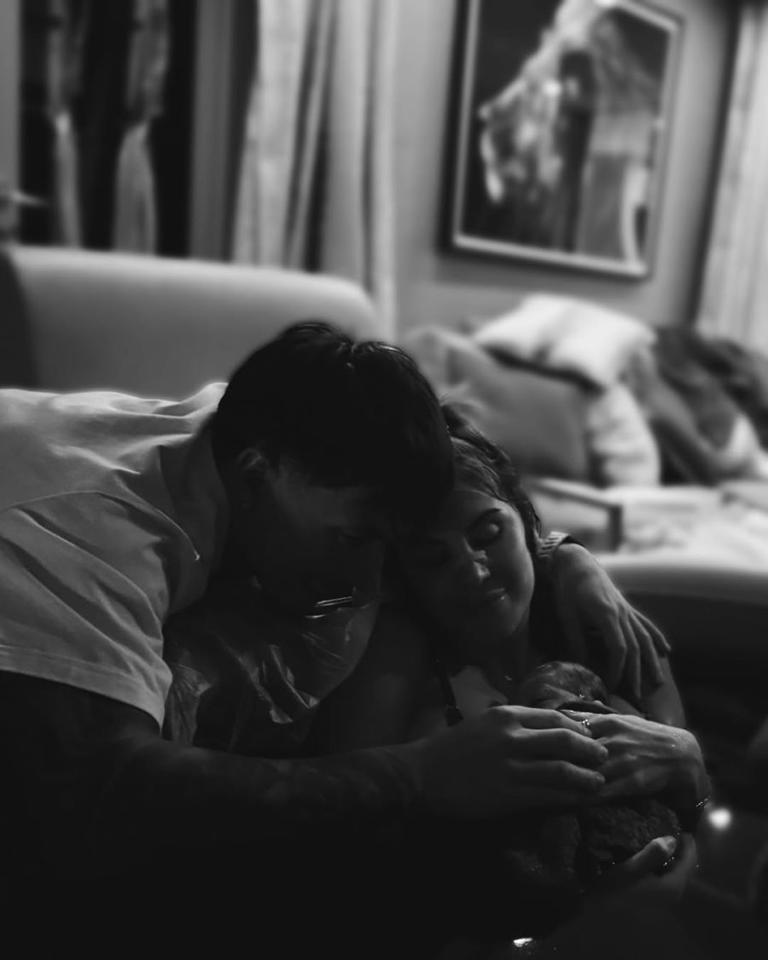 Nació Aurora, la hija de Lisandro "Licha" Martínez y Muri López Benítez