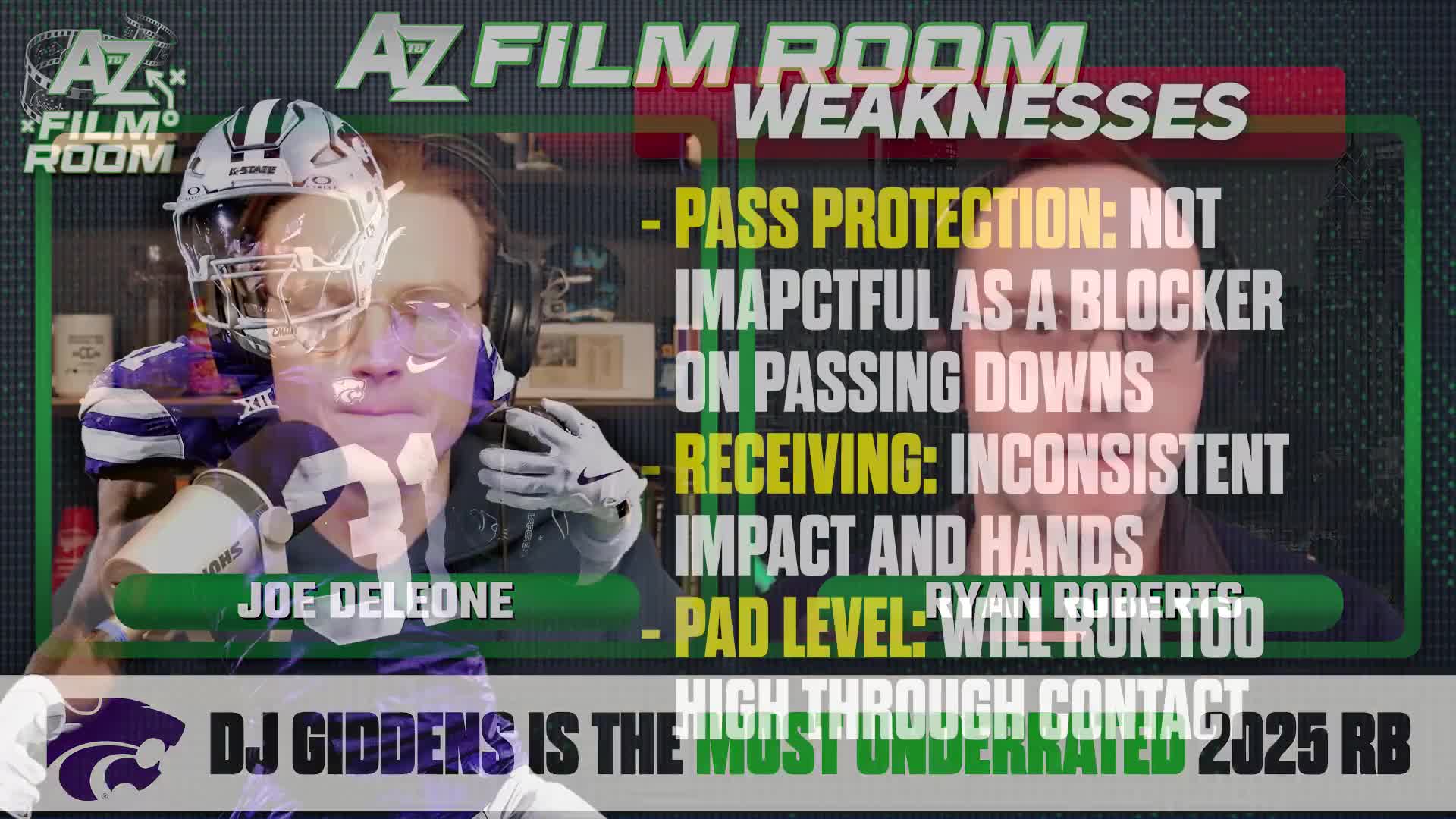 DJ Giddens Is The RB Prospect NO ONE Is Talking About | 2025 NFL Draft