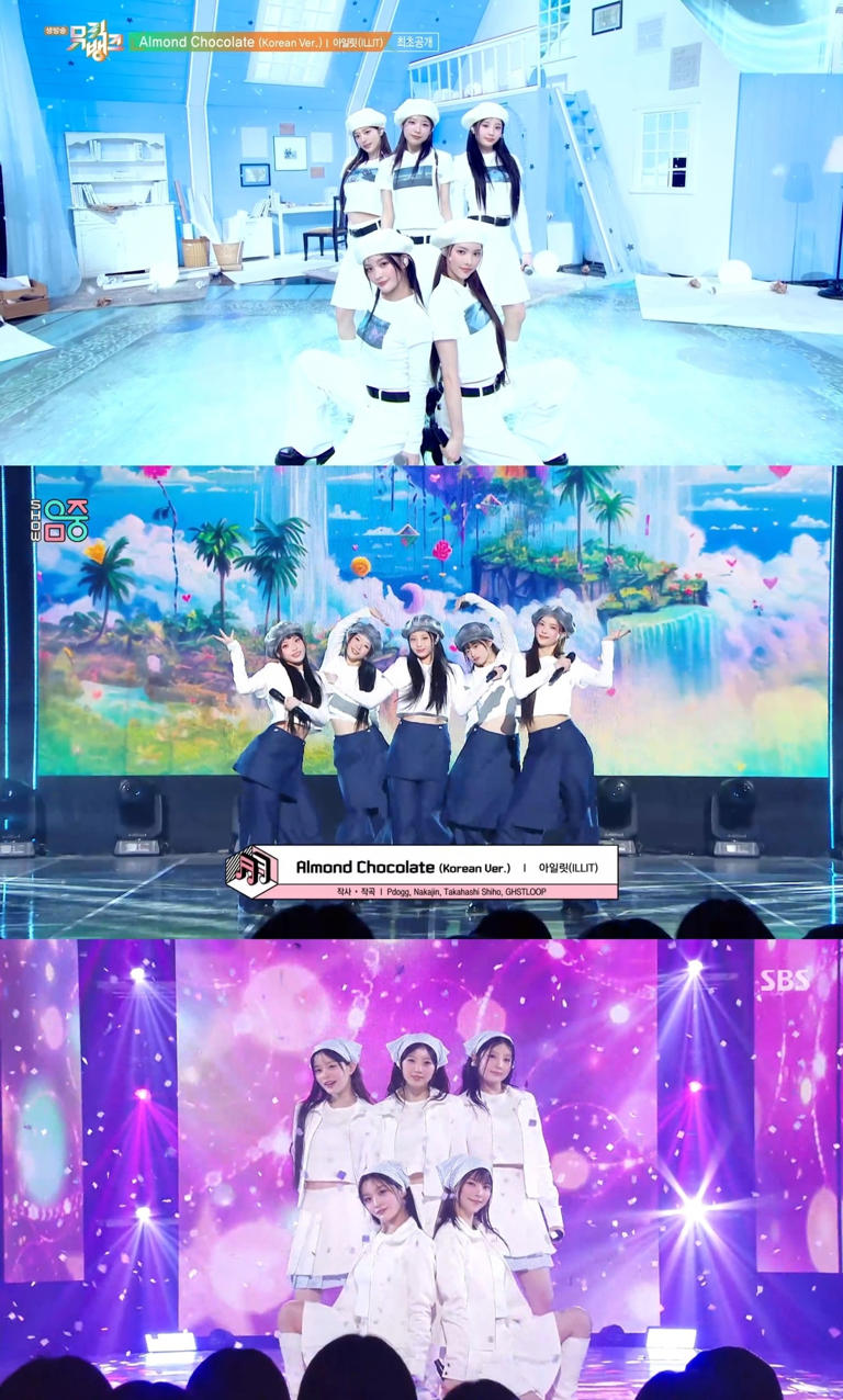 아일릿, 韓日 달콤하게 물들인 ‘아몬드 초콜릿’ 스페셜 활동