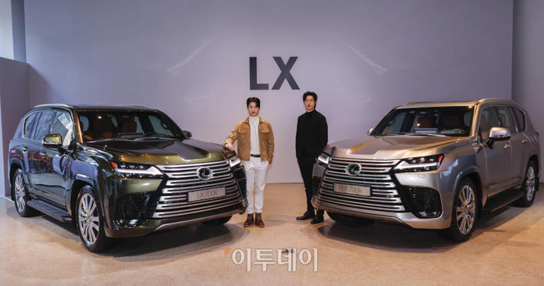 렉서스, 플래그십 SUV 'LX700h' 공개 [포토]