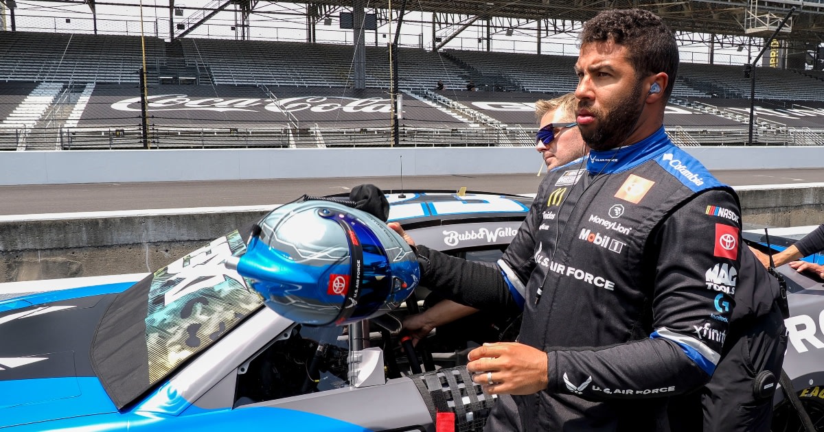 Bubba Wallace, Morgan Freeman share moment, reflect on actor’s Air ...