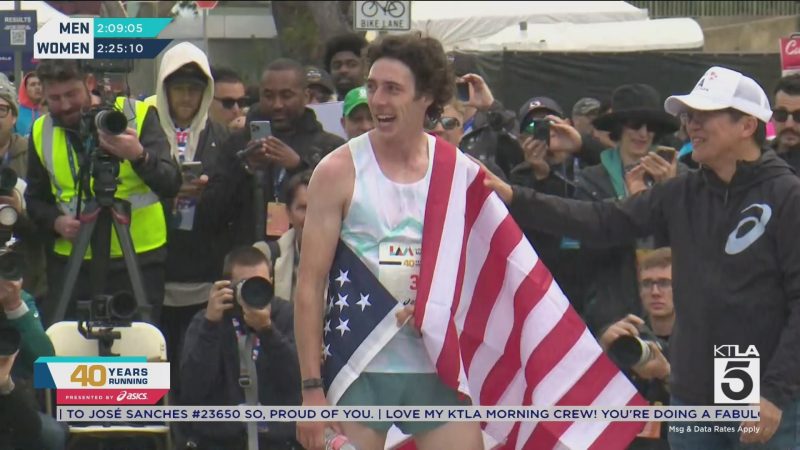 Matt Richtman becomes first American to win Los Angeles Marathon in ...