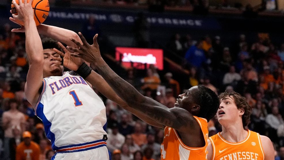 Florida Gators win 1st SEC Tourney title since 2014, beating Tennessee ...
