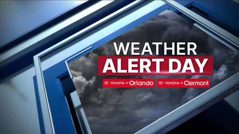 Storms expected in central Florida Sunday evening