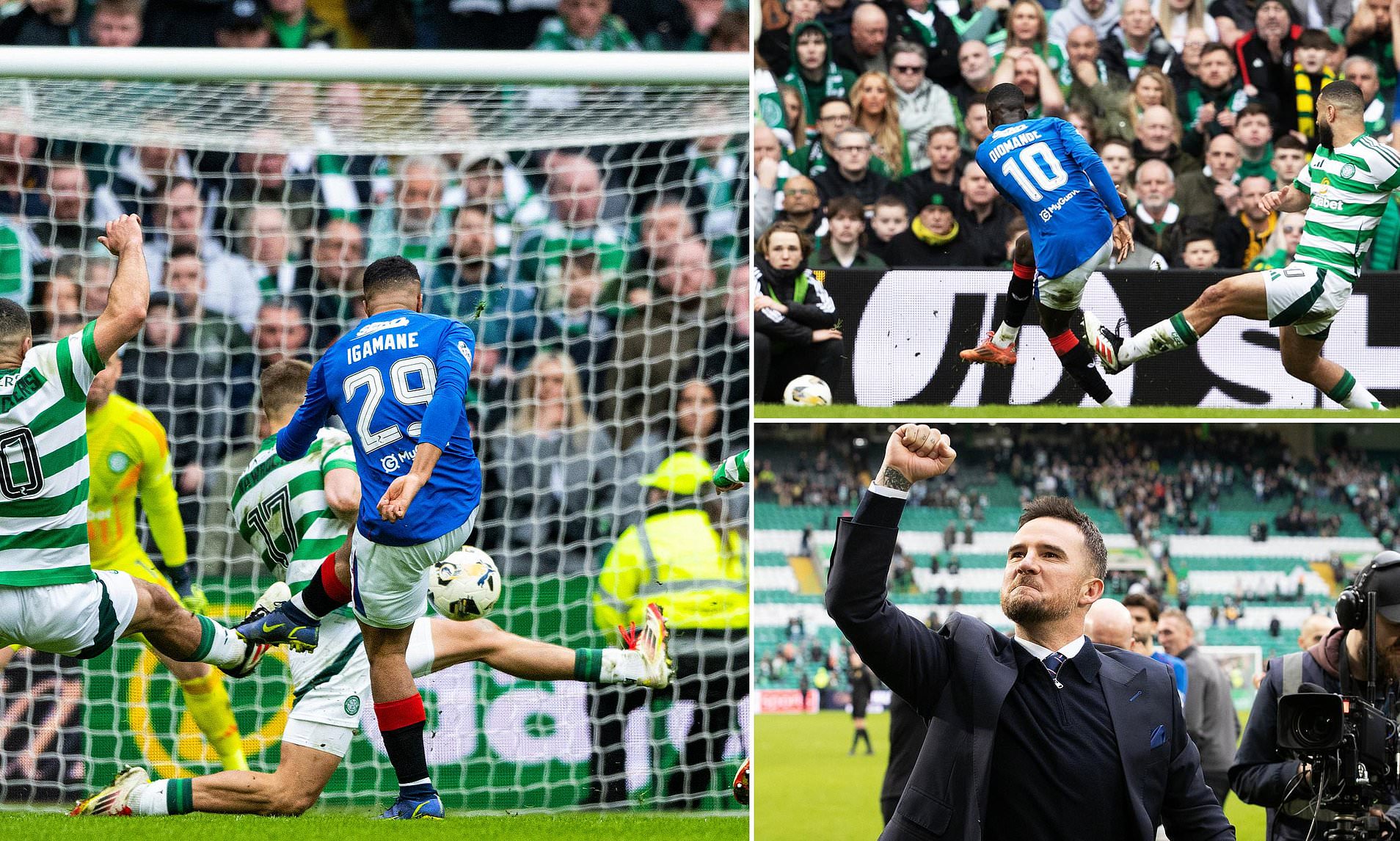 Celtic 2-3 Rangers: Late Igamane winner proves Rodgers wrong ...