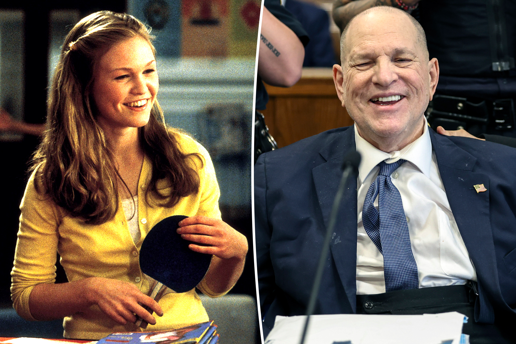 Harvey Weinstein responds to Julia Stiles saying she ‘felt so slimy ...