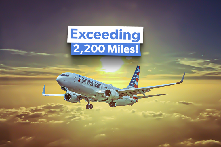 American Airlines' 10 Longest Boeing 737-800 Routes From Dallas/Fort Worth