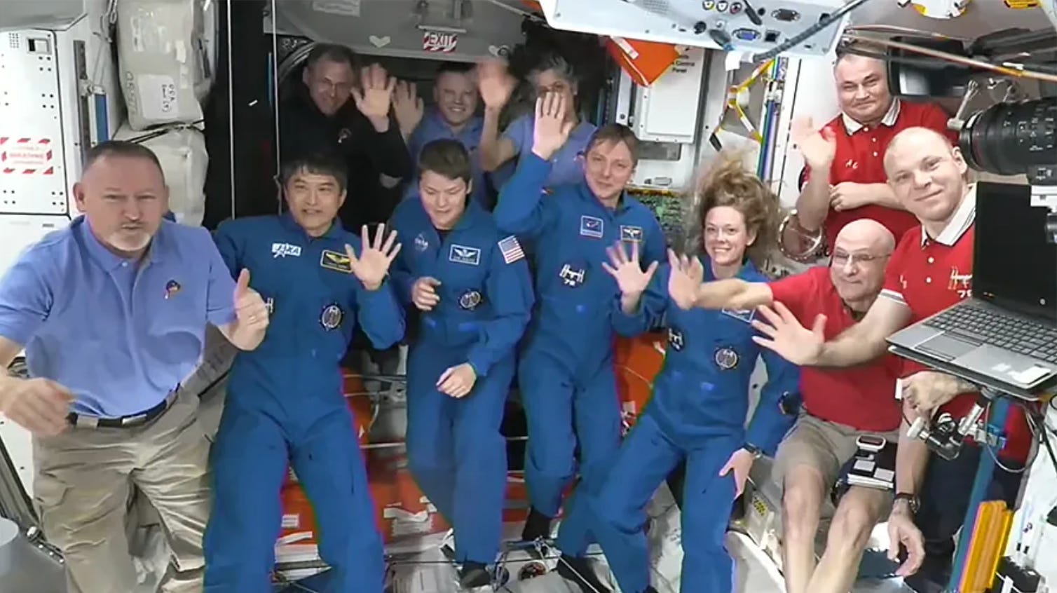 NASA Crew-10 Celebrates ISS Arrival With 'Stranded' Astronauts