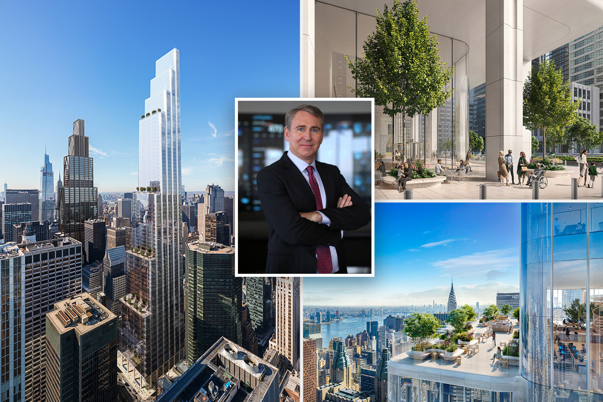 Park Avenue supertall tower anchored by Ken Griffin’s Citadel begins ...