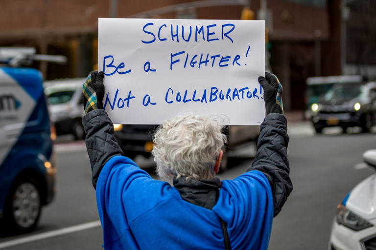 Democrats’ approval ratings sink to historic lows as party tears itself ...
