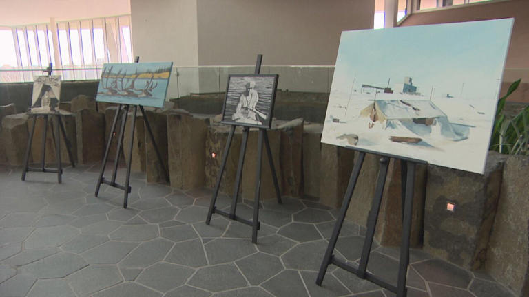 Sayisi Dene First Nation artist displays special exhibit at Canadian ...