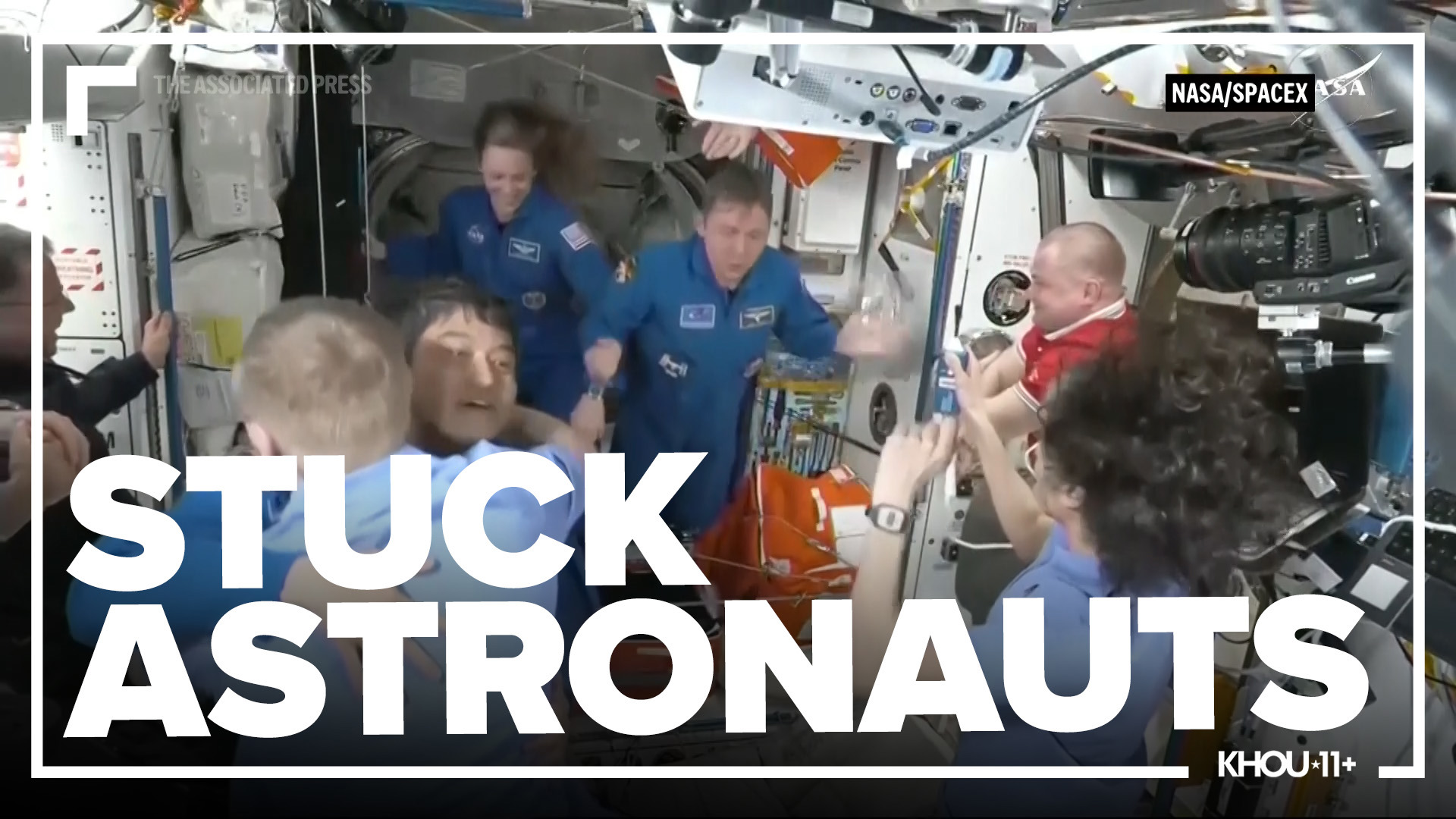 Replacements for NASA's two stranded astronauts enter the ISS