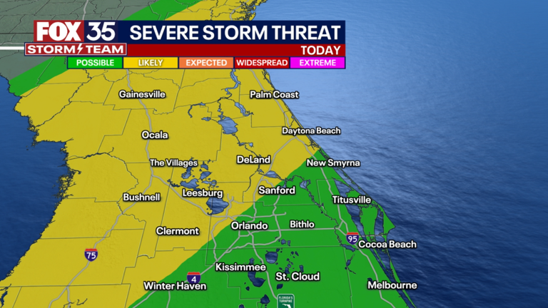 Florida severe weather tracker: Live radar, weather maps, livecams